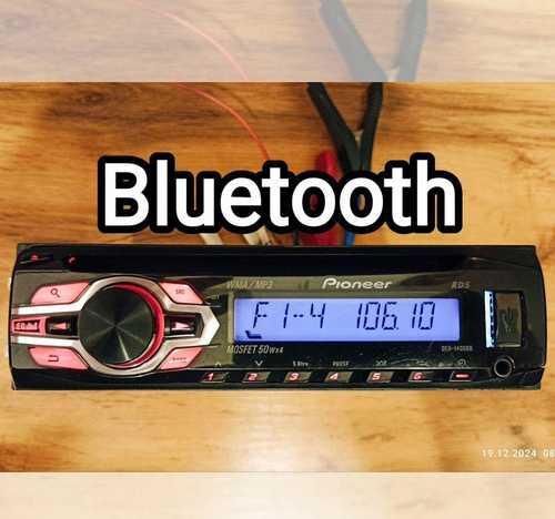 Магнитола Pioneer DEH-140UBB с Bluetooth