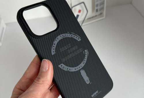 Чехол пластиковый WiWu Karbon Case MagSafe