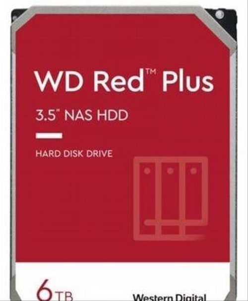 Western Digital Red Plus 3,5" 6тб WD60efzx