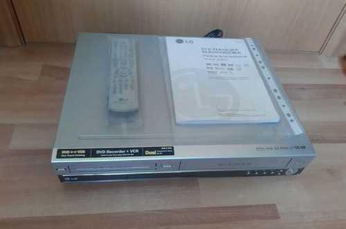Видеомагнитофон рекордер VHS/DVD LG DVR 576X