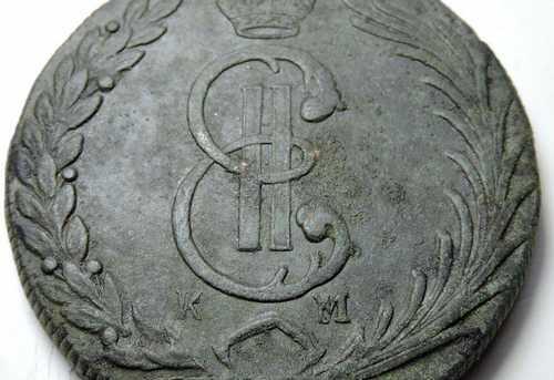 10 копеек 1775 км сибирская монета сохран редкая п