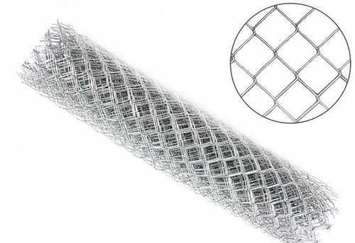 Оцинкованная сетка рабица 55*55*1,6мм (1.2*10м)