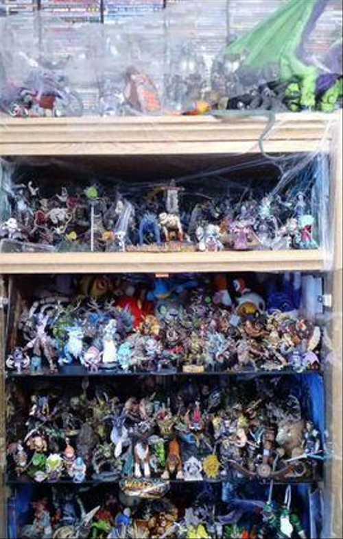 Коллекция фигурок и кукол Warcraft за 15 лет