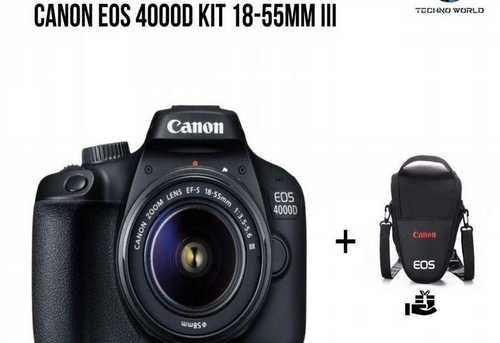 Canon 4000D kit 18-55mm iii (Новый)