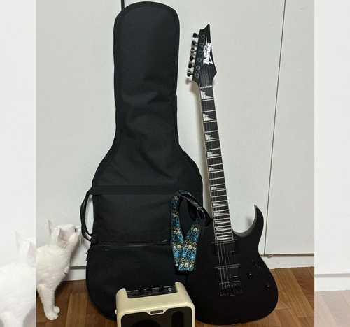 Электрогитара ibanez gio grg121dx-bkf