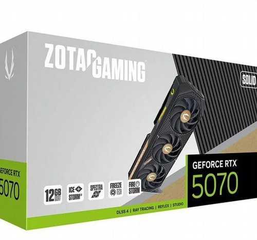 Видеокарта Zotac GeForce RTX 5070 12GB
