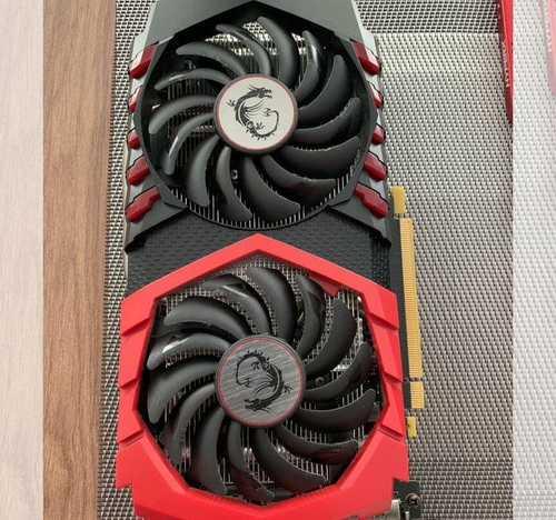 Видеокарта gtx 1050 ti msi gamming x 4gb