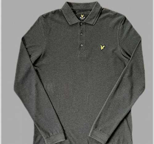 Поло с длинным рукавом Lyle Scott мужское оригинал