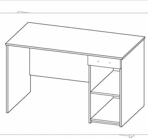 Стол IKEA кастор стол письменный 116х65 RU серый