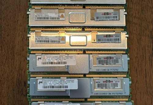 Серверная оперативная память ddr2 8x512 5300F