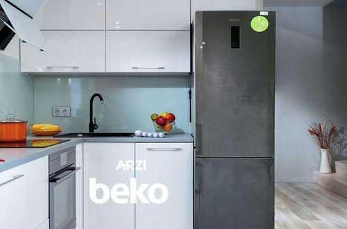 Холодильник Beko черный no frost