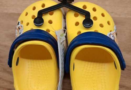 Новые детские crocs C4