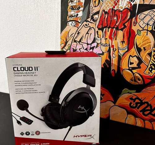 Игровые наушники hyperx cloud 2