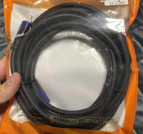 Hdmi Кабель 5 метров 4K,Ethernet