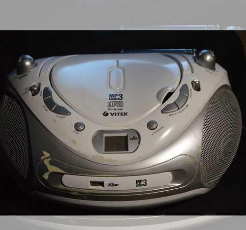 Магнитола (CD/USB-MP3) vitek VT-3457 W