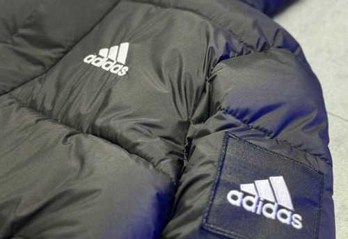 Мужская зимняя удлинённая куртка Adidas 48-56