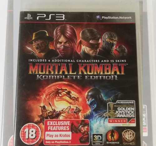 Mortal kombat komplete edition ps3