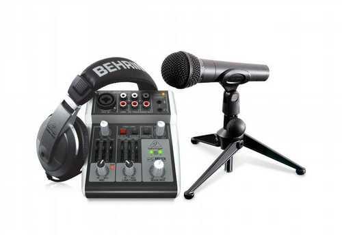 Для звукозаписи Behringer podcastudio 2 USB