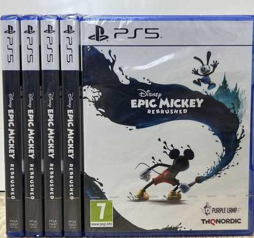 Disney Epic Mickey Rebrushed PS5 Новый Диск