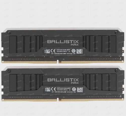 Оперативная память Crucial Ballistix MAX RGB 32GB