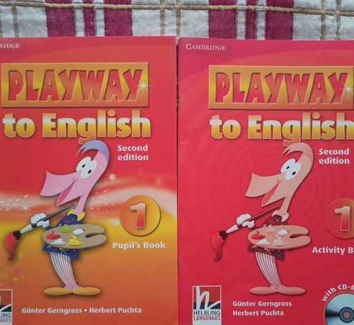 Playway to english 1 учебник+тетрадь