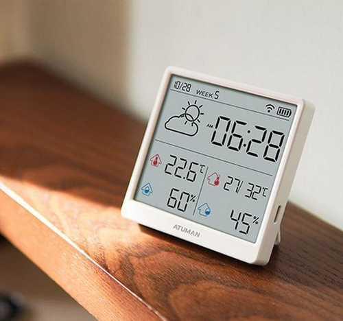 Гигрометр ATuMan Duka TH3 Улица Дом Wi-Fi
