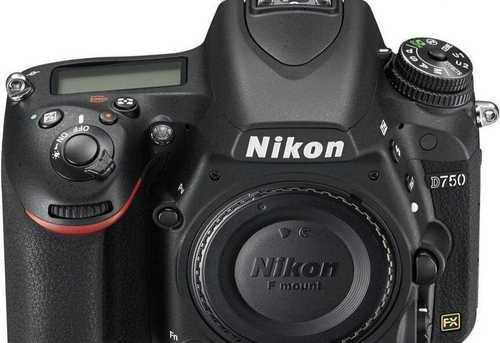Nikon D750 Body(Русское меню). Новый