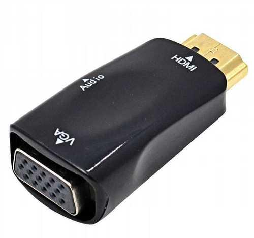 Переходник hdmi-VGA со звуком 3,5" AUX