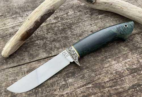 Нож для охоты, рыбалки и туризма из кованой Х12мф