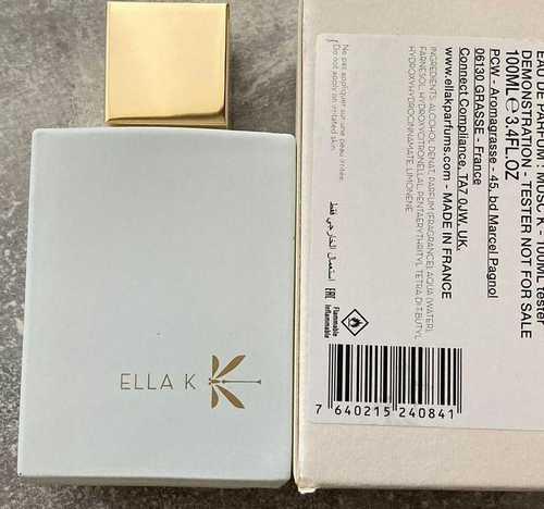 Ella K parfums musc K, 100 ml тестер