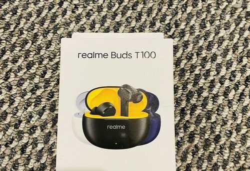 Новые наушники realme Buds T100 оригинал