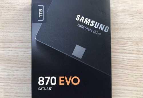SSD Samsung 870 EVO 1Tb (новый, гарантия)