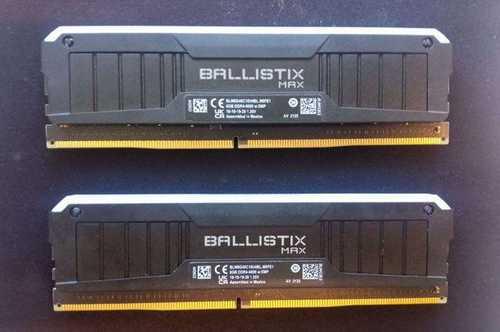 Оперативная память Crucial Ballistix MAX RGB 16 гб