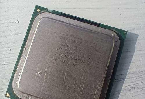Процессор Intel celeron d 331 775 сокет