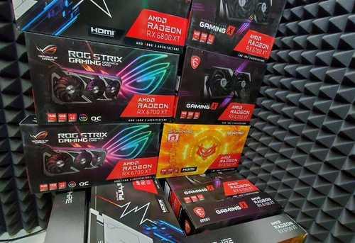 Видеокарты AMD RX6800XT/6700XT/6600XT/5500XT 24/7