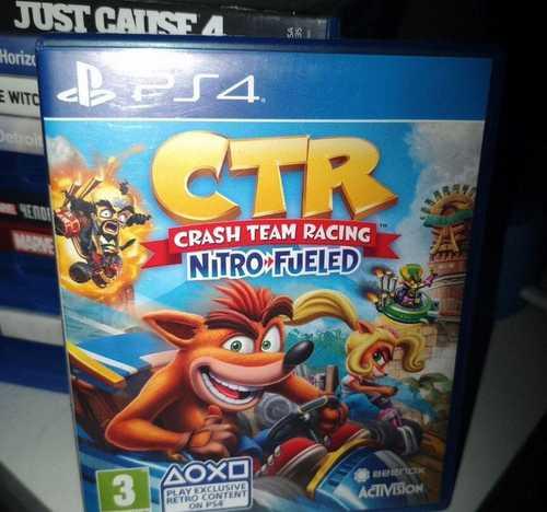 Ctr nitro fueled ps4 диск