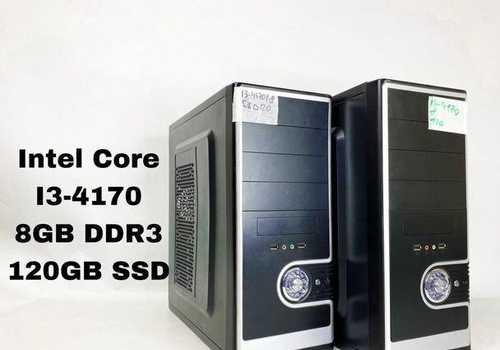 Отличный компьютер I3-4170/SSD/8GB