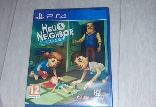 Диск на ps4 Hello Neighbor Hide & Seek