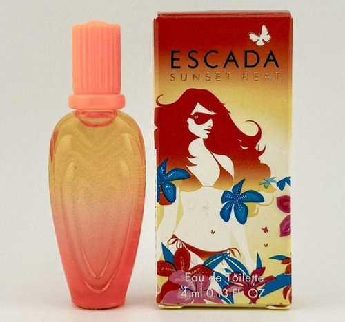 Escada Sunset Heat edt 4 мл винтаж