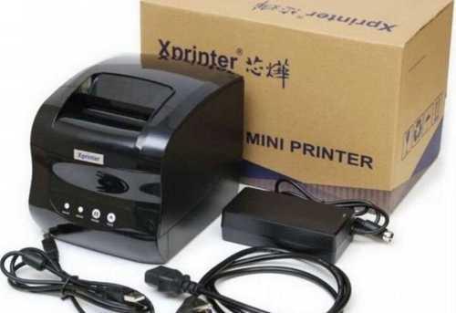 Термопринетер xprinter 365b для печати этикеток