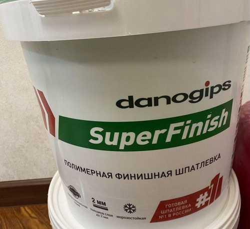 Полимерная финишная шпатлевка danogips