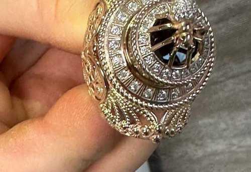 Золотое кольцо мужское перстень