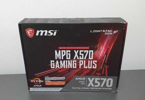 Материнская плата MSI MPG X570 gaming plus