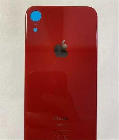 Задняя крышка iPhone xr красная