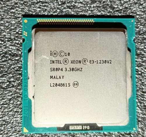 Процессор Xeon E3-1230v2 (i7-3770)