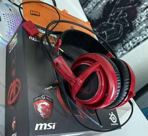 Steelseries siberia v2 MSI Edition наушники