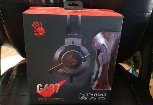 Игровые наушники A4Tech Bloody G437 новые