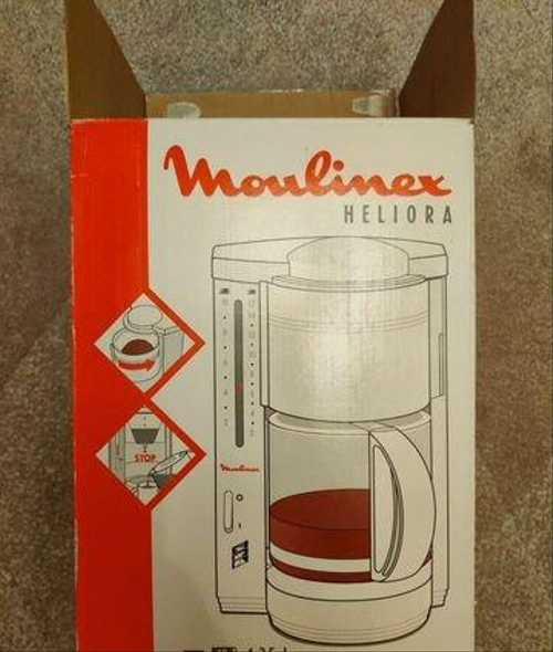 Кофеварка Moulinex Heliora Новая