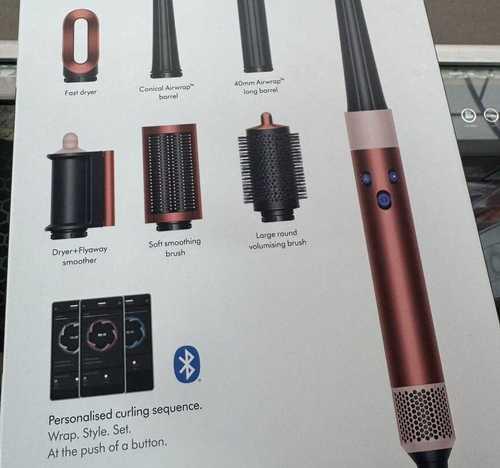 Стайлер dyson airwrap id HS08 Long Strawberry