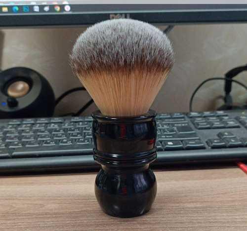 Помазок razorock hulk Plissoft (34мм), фибра, черн